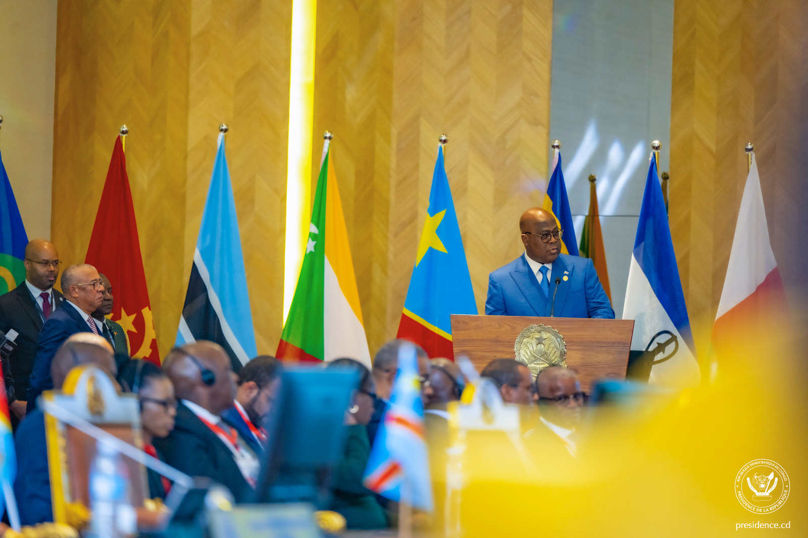 PRÉSIDENCE DE LA SADC : LE CHEF DE L’ETAT FÉLIX TSHISEKEDI PASSE LE TÉMOIN AU PRÉSIDENT ANGOLAIS ...